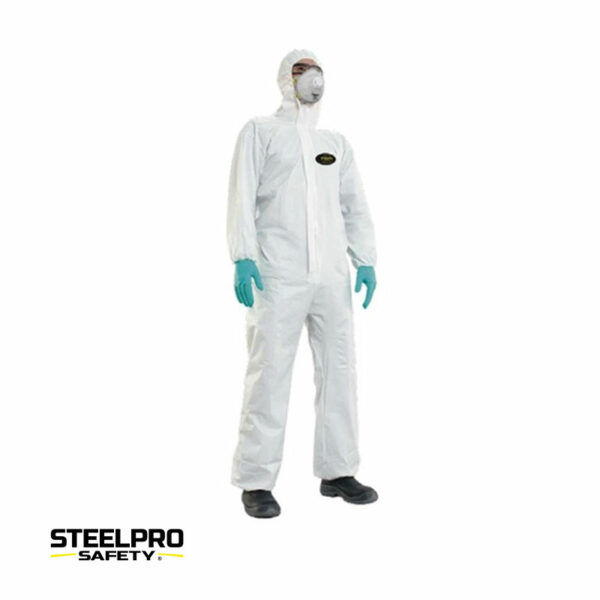 MAMELUCO DESECHABLE BLANCO STEELPRO | Segurimax